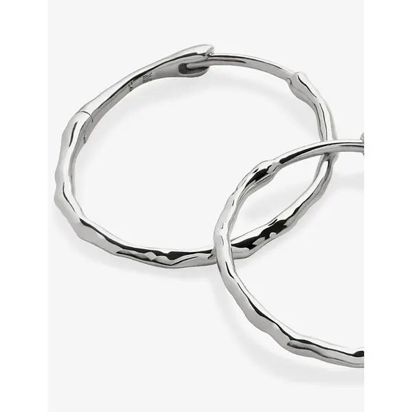 Monica Vinader Siren Muse Medium Hoop Earrings