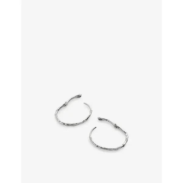 Monica Vinader Siren Muse Medium Hoop Earrings