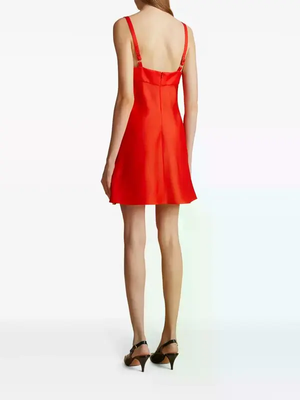 Khaite The Eli Silk Minidress