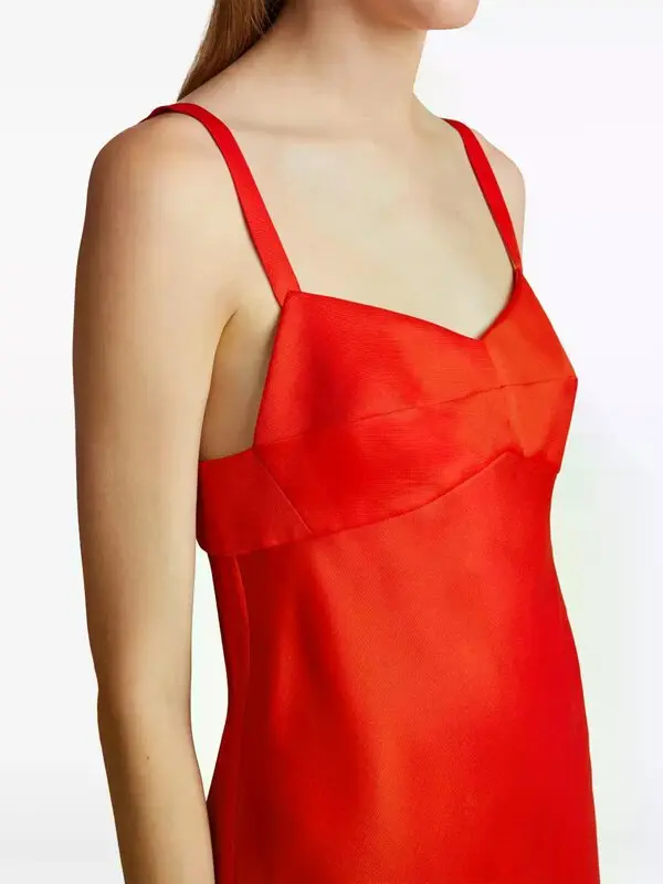 Khaite The Eli Silk Minidress