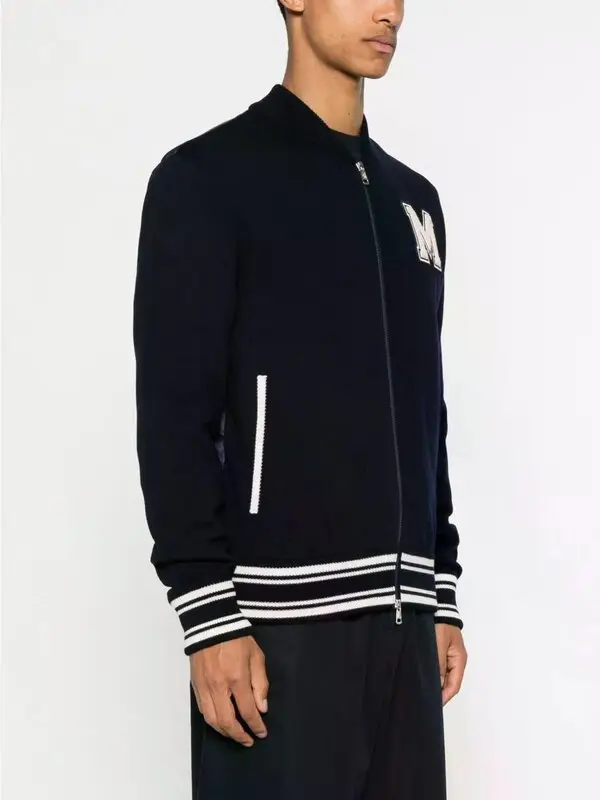 Moncler Contrast-panel Cardigan