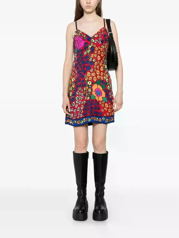 Ashish Sequin Floral-pattern Dress