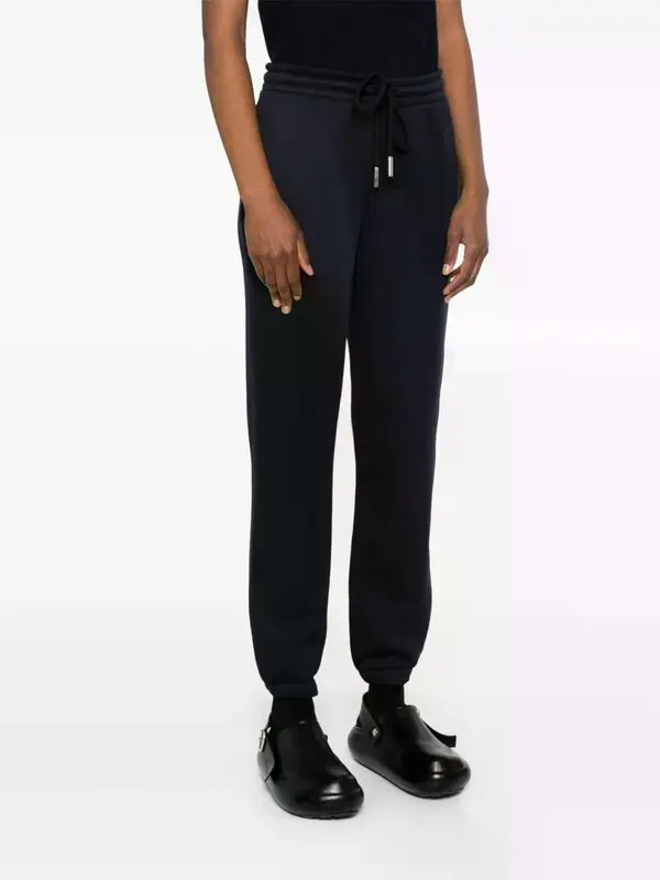 Moncler Logo Patch Track Pants - Blue