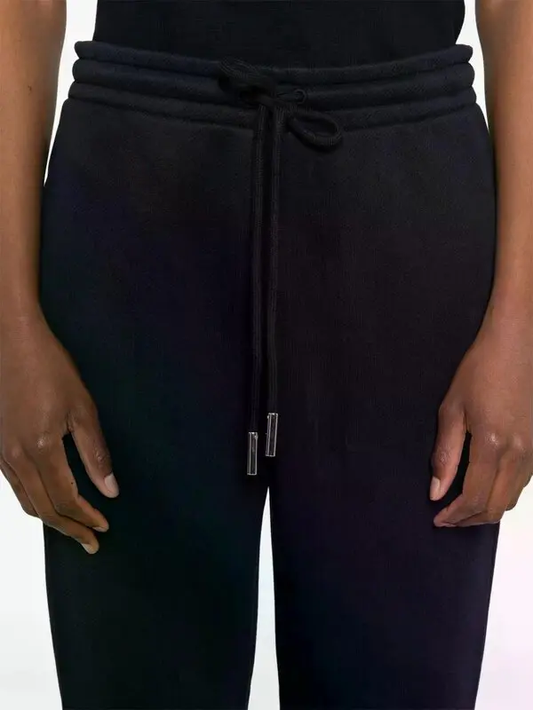 Moncler Logo Patch Track Pants - Blue