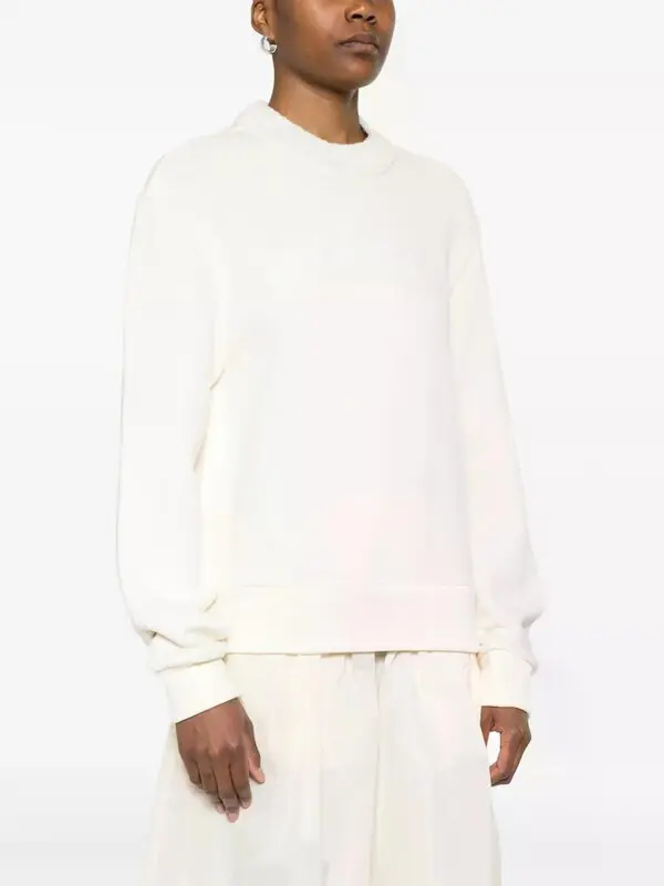 Moncler Crew-neck Sweatshirt - Neutrals