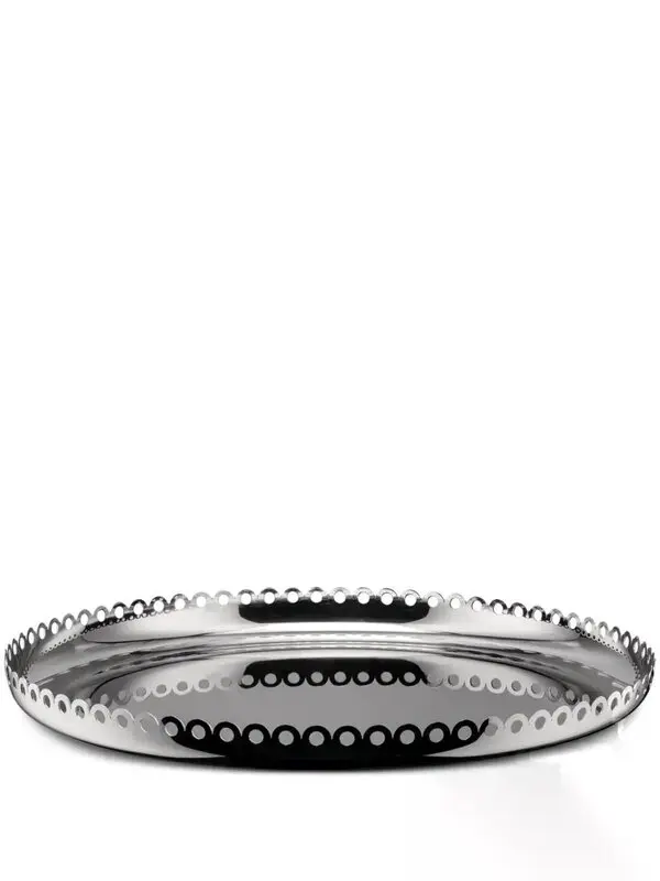 ALESSI Edges Serving Tray - Silver