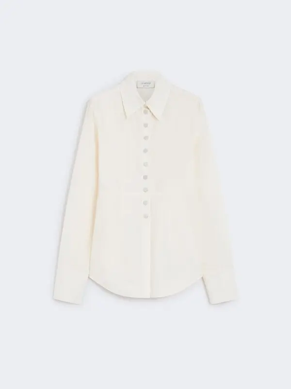 Max Mara Long-sleeved Poplin Shirt