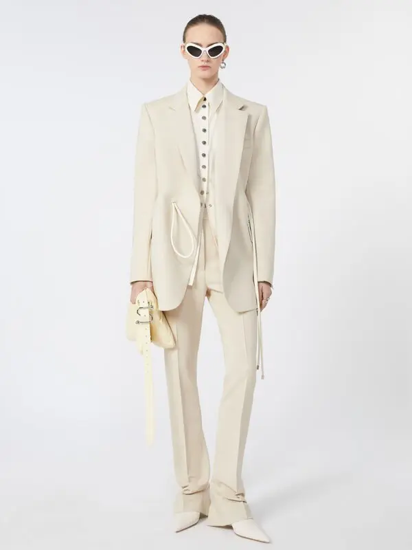 Max Mara Long-sleeved Poplin Shirt