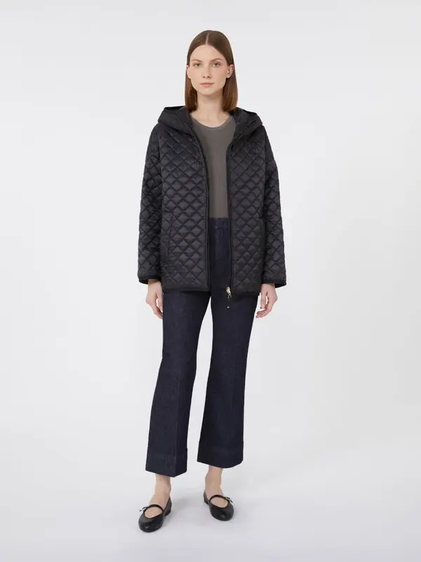 Max Mara Reversible Padded Jacket - Black