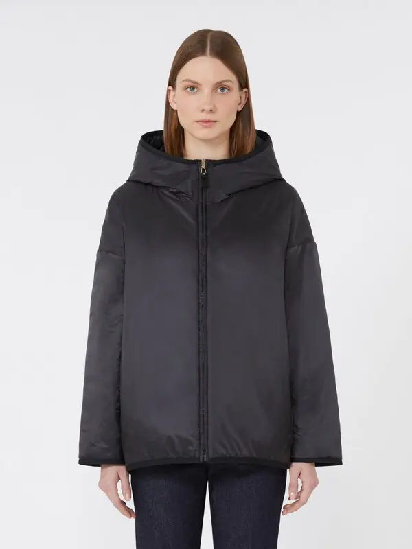 Max Mara Reversible Padded Jacket - Black