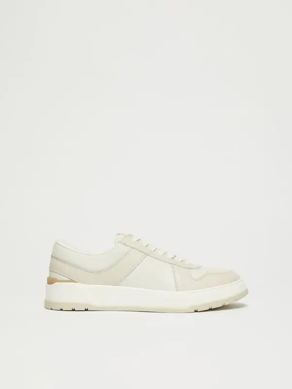 Max Mara Low-top Leather Sneakers