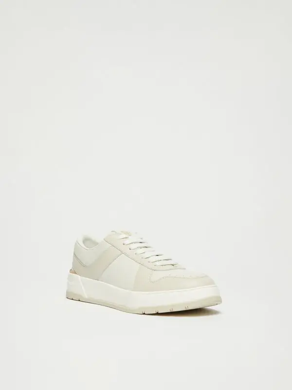 Max Mara Low-top Leather Sneakers