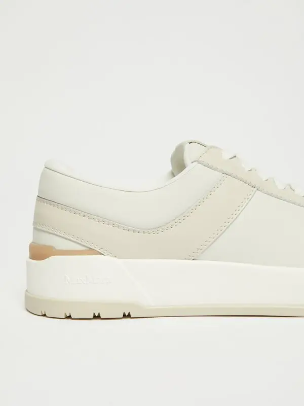 Max Mara Low-top Leather Sneakers