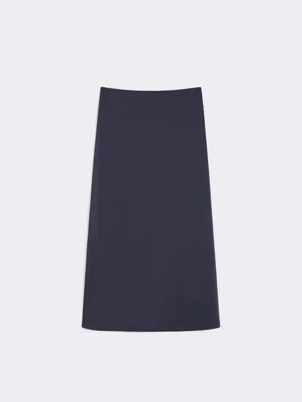 Max Mara Satin Calf-length Skirt