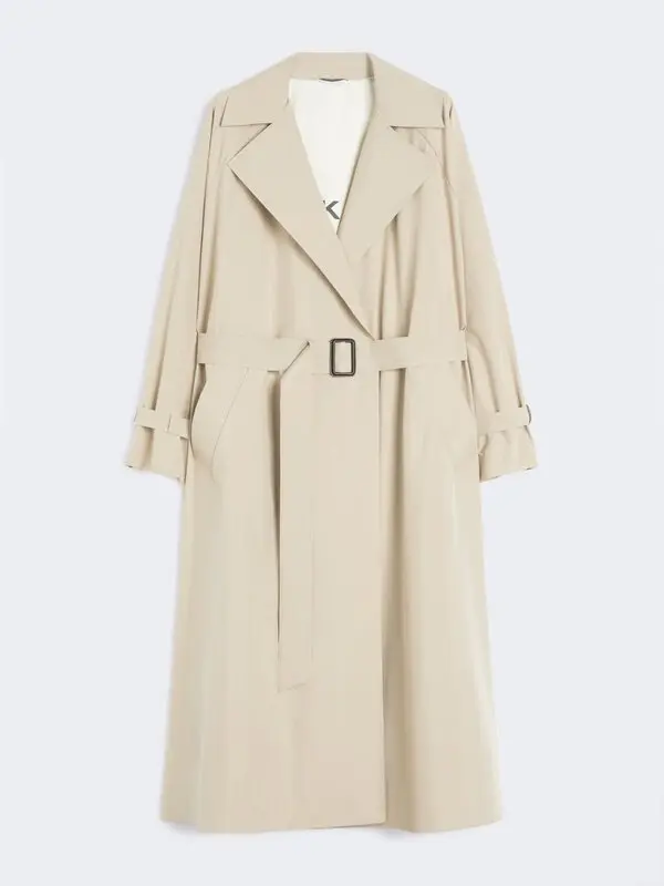 Max Mara Water-repellent Canvas Trench Coat