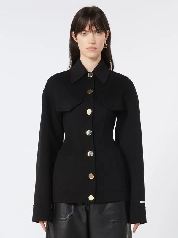 Max Mara Slim-fit Double Wool Pea Coat