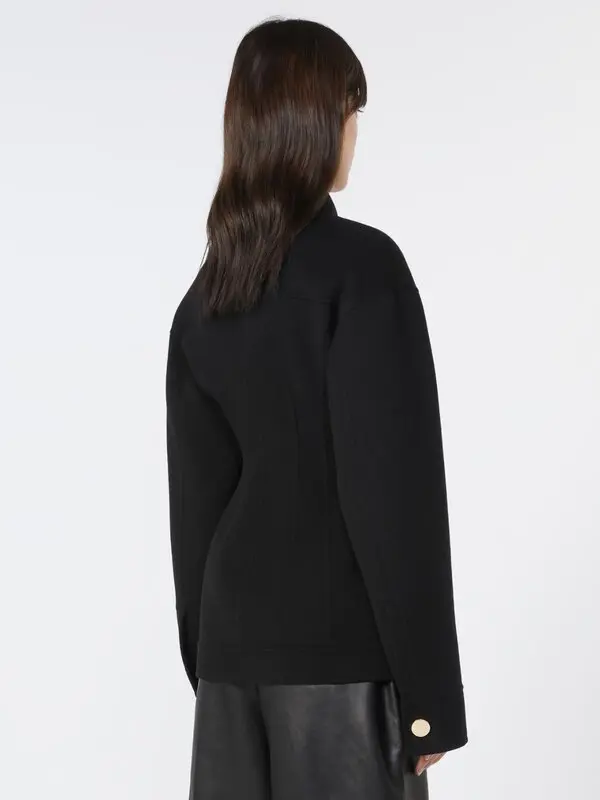 Max Mara Slim-fit Double Wool Pea Coat