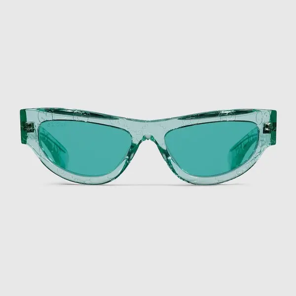 Gucci Cat Eye Sunglasses - Green