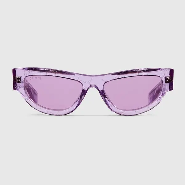 Gucci Cat Eye Sunglasses - Purple
