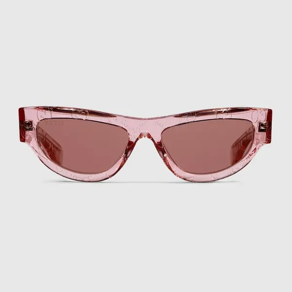 Gucci Cat Eye Sunglasses - Pink