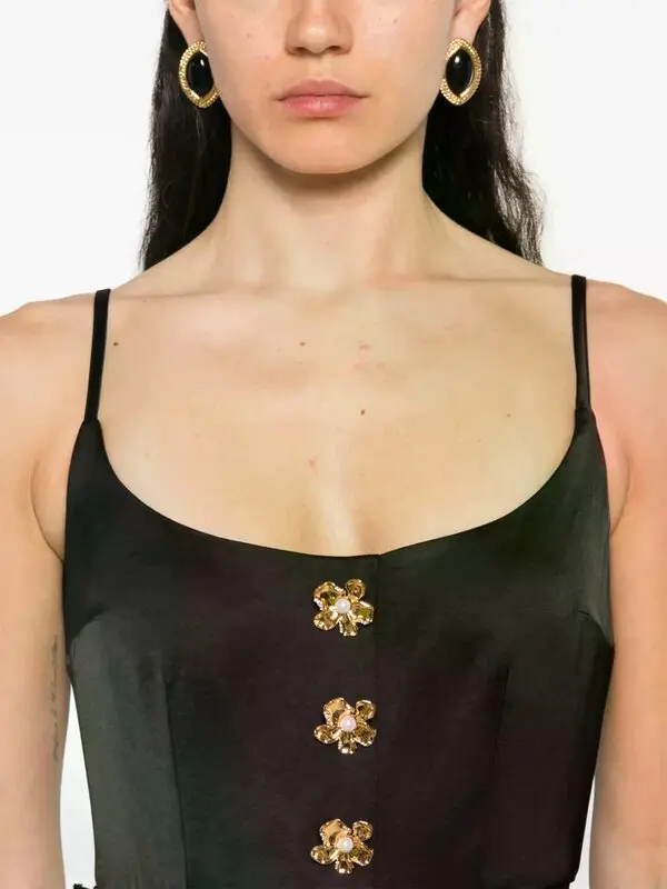 NISSA Belted Midi Dress