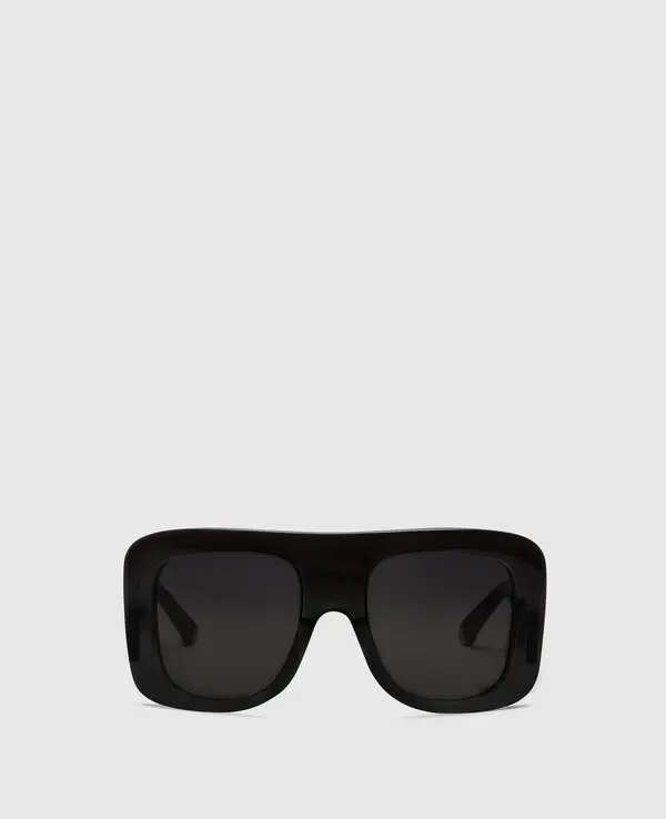 Stella McCartney Oversized Square Frame Sunglasses - Black
