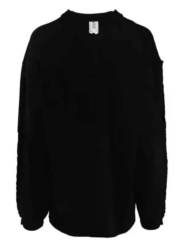 PROTOTYPES Logo-embellished Layered Sweatshirt