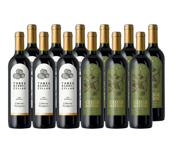 VINO VOYAGE Cabs Are King 12 Wines - One-color