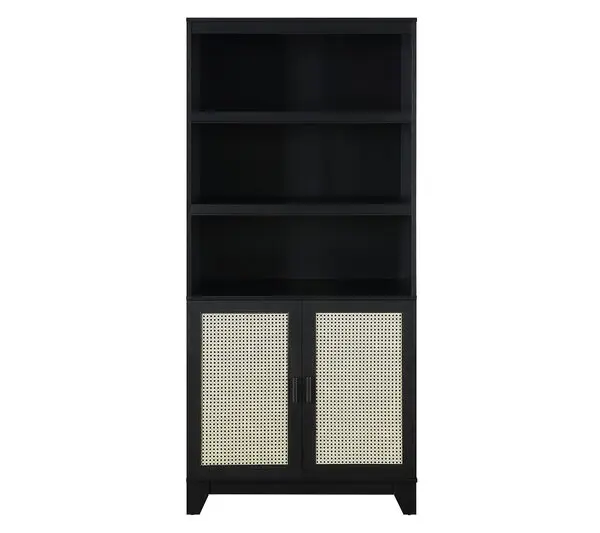 MANHATTAN COMFORT Sheridan Bookcase Cabinet - One-color