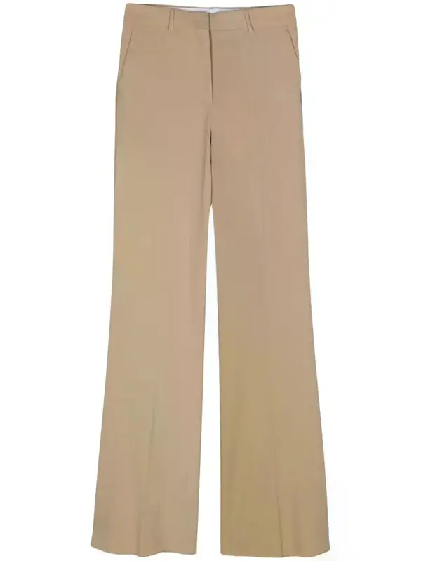 Sportmax Oxalis Wool Flared Trousers