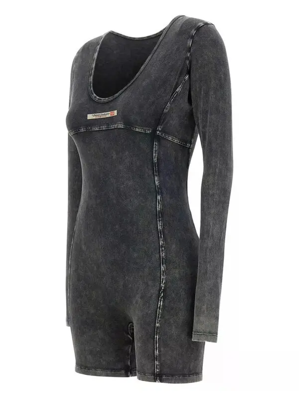 DIESEL® Jersey Long-sleeve Playsuit
