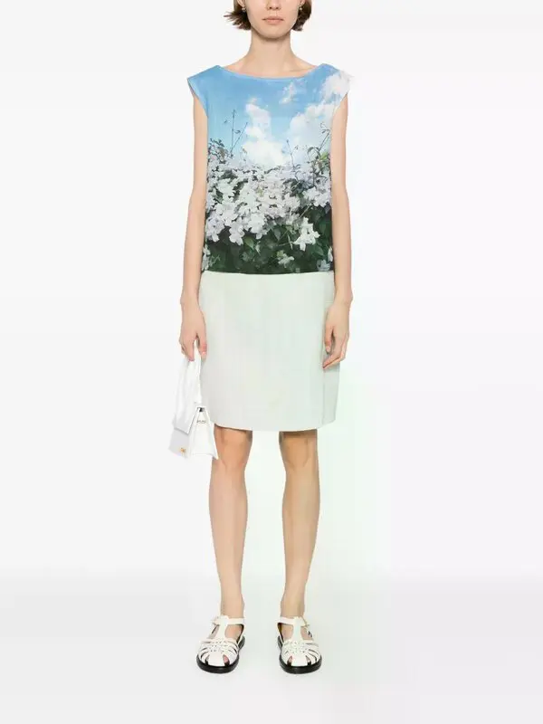 AGNÈS B. Floral-print Sleeveless Top