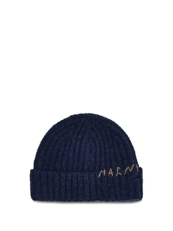 Marni Wool Beanie - Blue