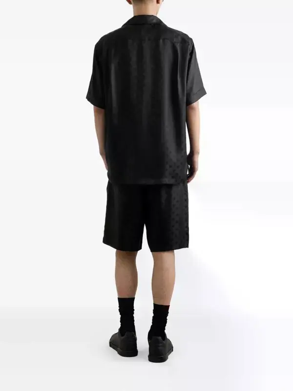 Dolce & Gabbana Logo-jacquard Silk Shorts
