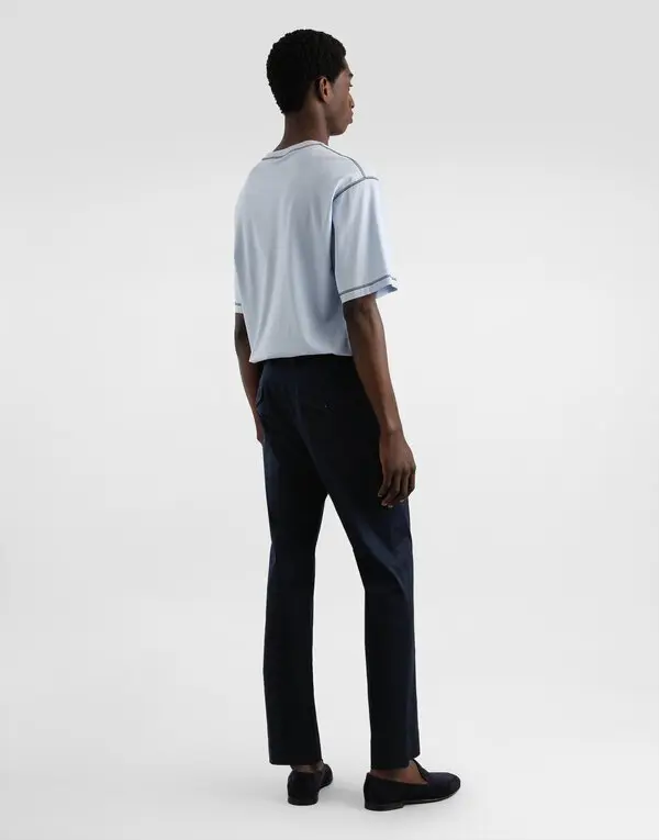 Dolce & Gabbana Cotton Gabardine Cargo Trousers