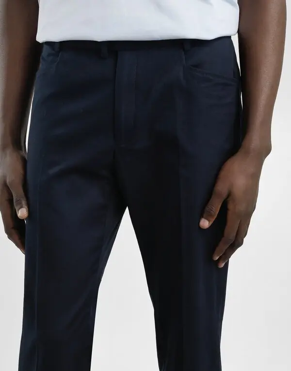 Dolce & Gabbana Cotton Gabardine Cargo Trousers