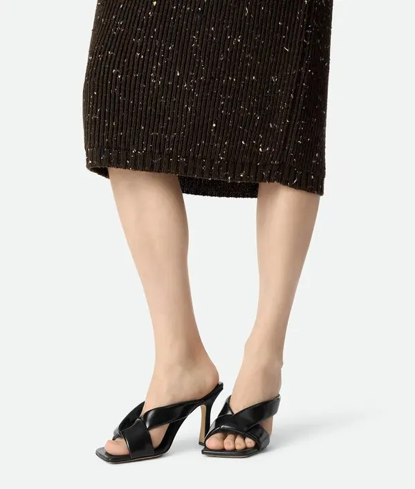 Bottega Veneta Riva Mule - Black