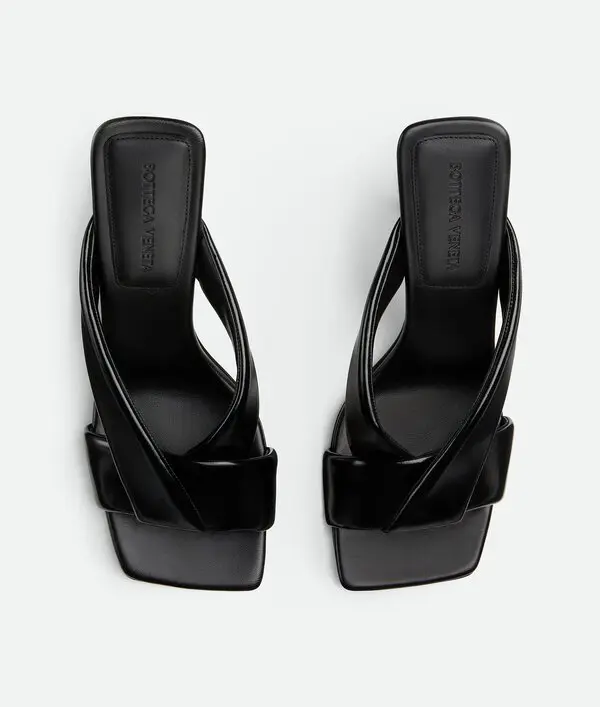 Bottega Veneta Riva Mule - Black