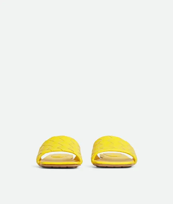 Bottega Veneta Parco Flat Mule - Daffodil