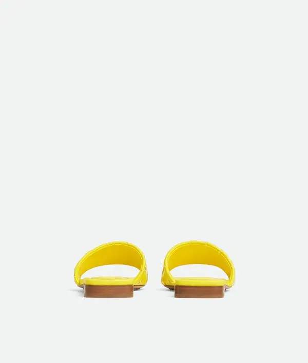 Bottega Veneta Parco Flat Mule - Daffodil