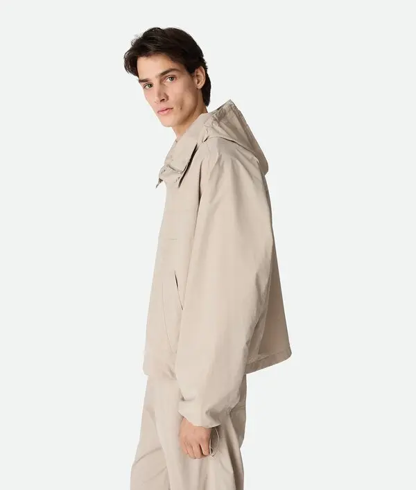 BOTTEGA  VENETA Tech Nylon Blouson - Grey Putty