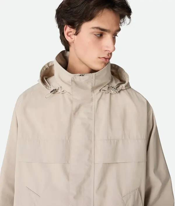 BOTTEGA  VENETA Tech Nylon Blouson - Grey Putty