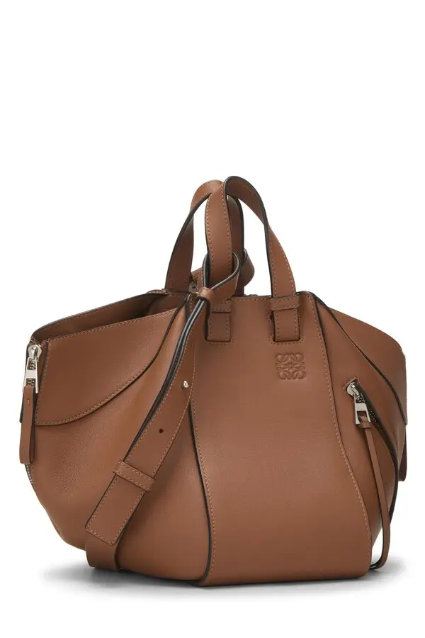 Loewe Calfskin Hammock Bag - Brown