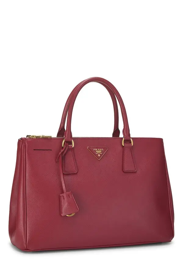 Prada Saffiano Executive Tote - Red