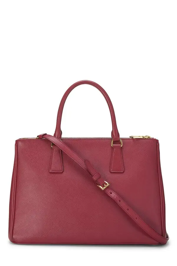 Prada Saffiano Executive Tote - Red