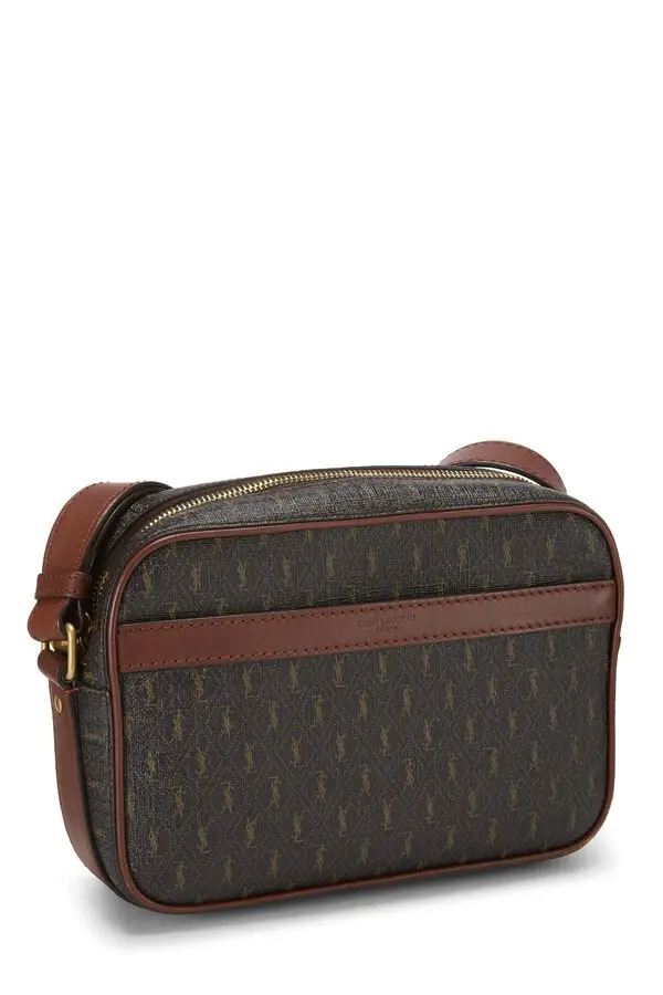 Saint Laurent Coated Canvas Le Monogramme Camera Bag
