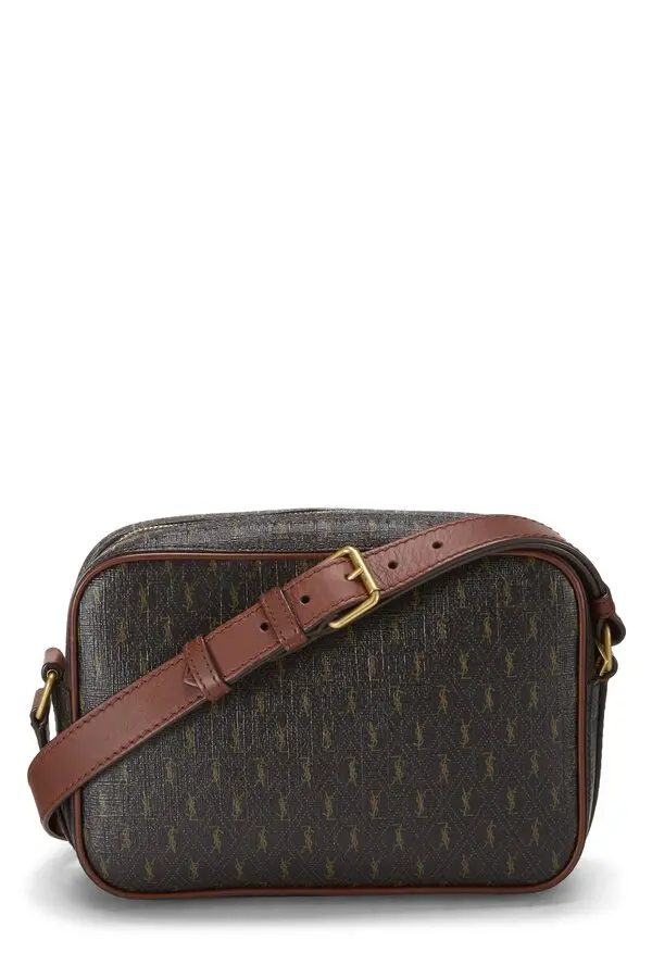 Saint Laurent Coated Canvas Le Monogramme Camera Bag