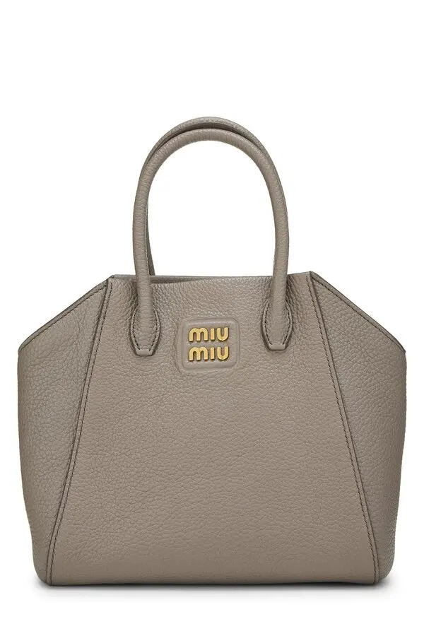 Miu Miu Calfskin Convertible Handbag