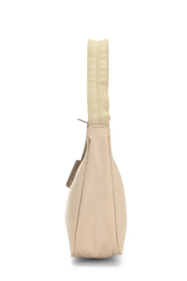 Prada Tessuto Re-edition 2000 Hobo - Beige