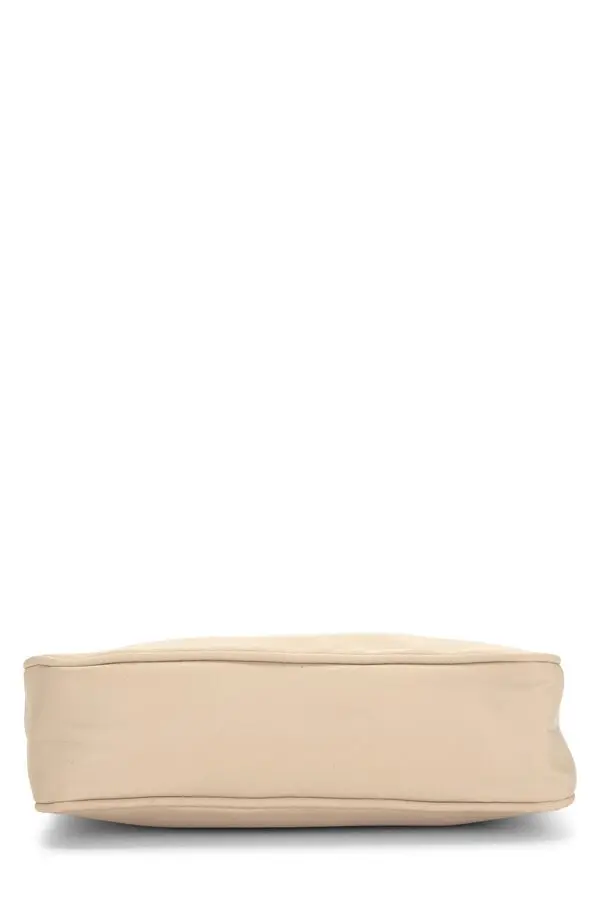 Prada Tessuto Re-edition 2000 Hobo - Beige